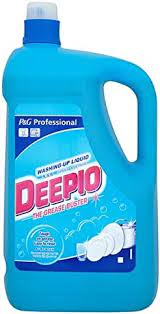 Deepio Professional Washing Up Liquid - 5 Litre tub ...