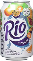 Rio Tropical Cans - 24 x 330ml - spotonwholesalefoods.co.uk