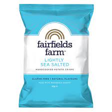 Fairfield Farm Salted Crisps - 36 x 40g bags - spotonwholesalefoods.co.uk