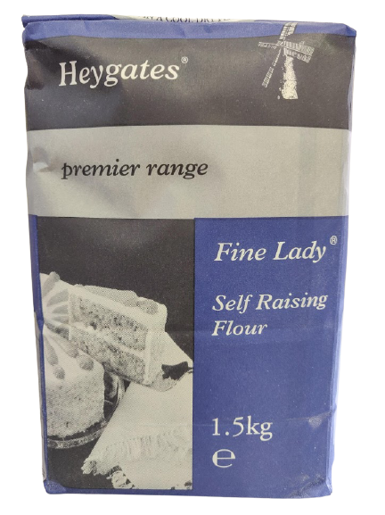 Heygates Finest Self Raising Flour - 6 x 1.5kg bags ...
