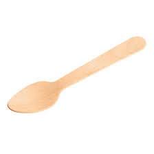 Wooden Teaspoons - 100 pack - spotonwholesalefoods.co.uk